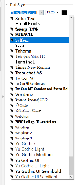 Which Word fonts work in PDF? - Microsoft Q&A
