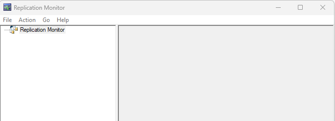 SSMS 20.0 doesn't allow to add publisher on Replication Monitor ...
