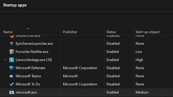 microsoft.exe startup program - Microsoft Q&A