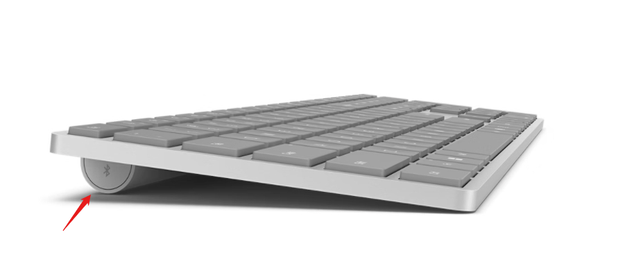 How do I connect the Microsoft Surface Bluetooth only keyboard that ...
