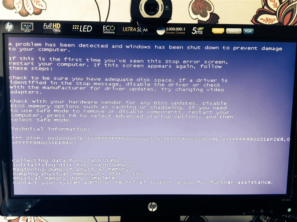 Blue Screen Of Death - Microsoft Q&A