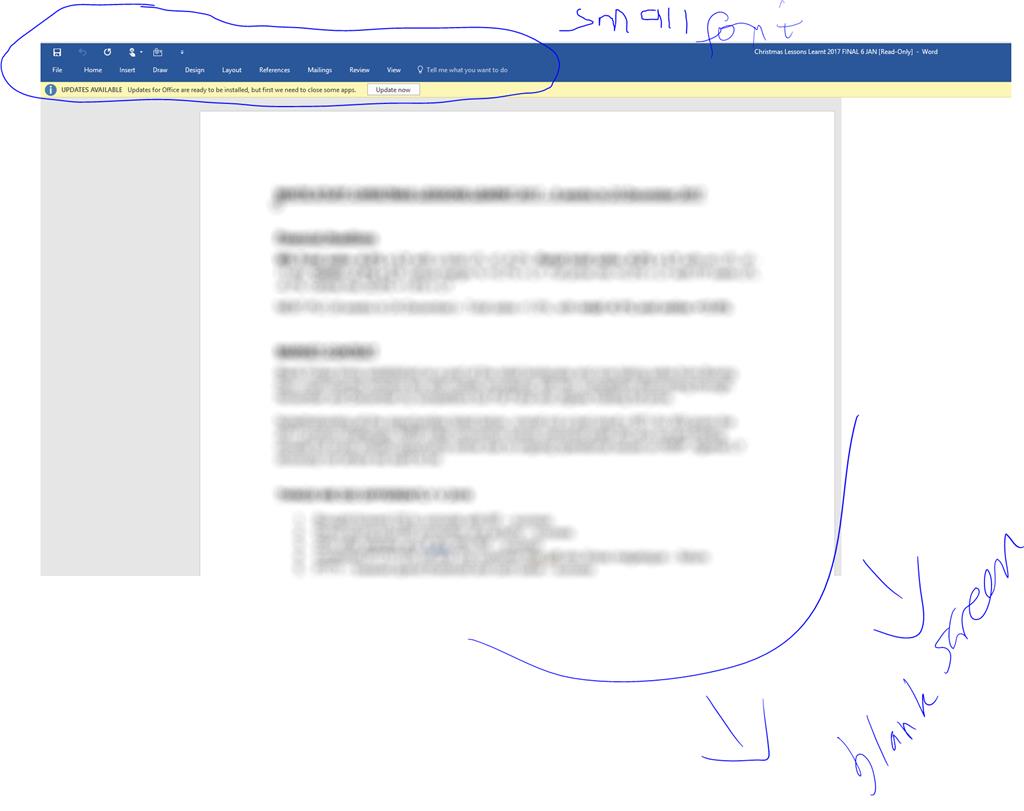 Microsoft Word document viewing errors - Microsoft Q&A