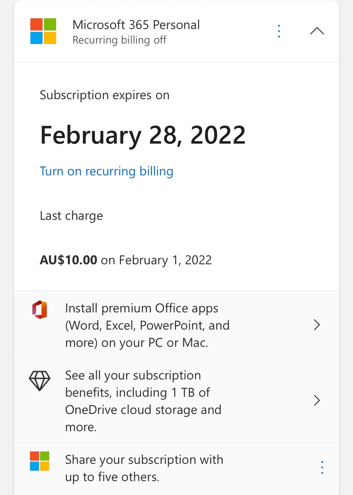 Personal Account Plus Student Account - Microsoft Q&A
