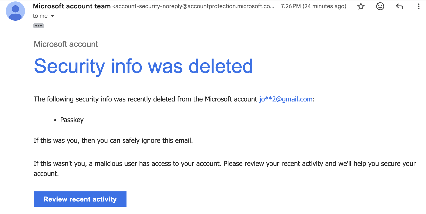 My personal Microsoft account was deleted without my consent about 20 ...