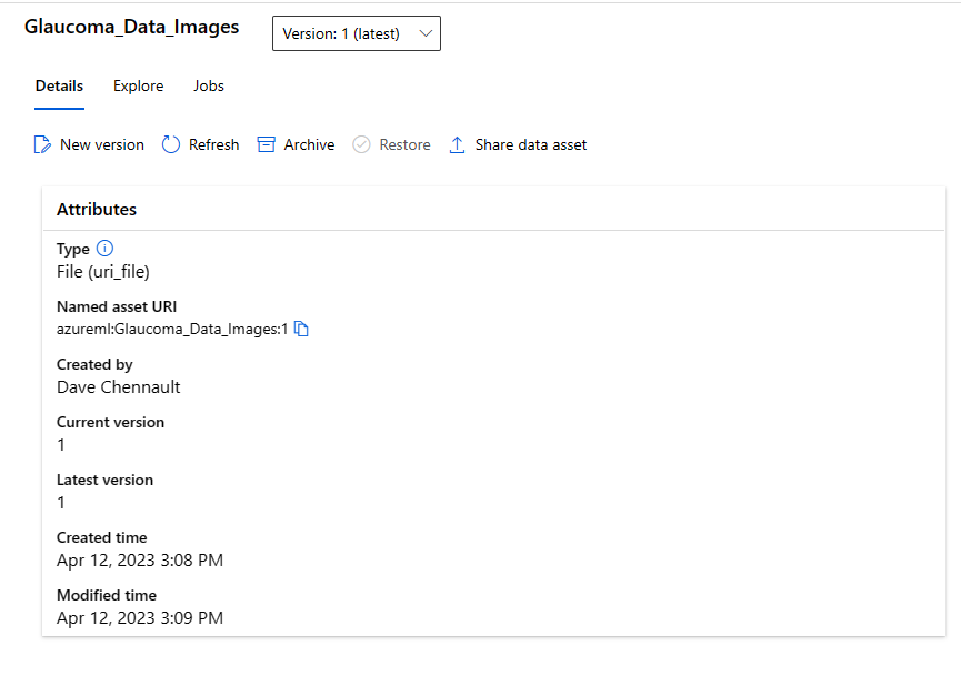 How to Create File based data set for Image Classification in Azure ML Designer - Microsoft Q&A