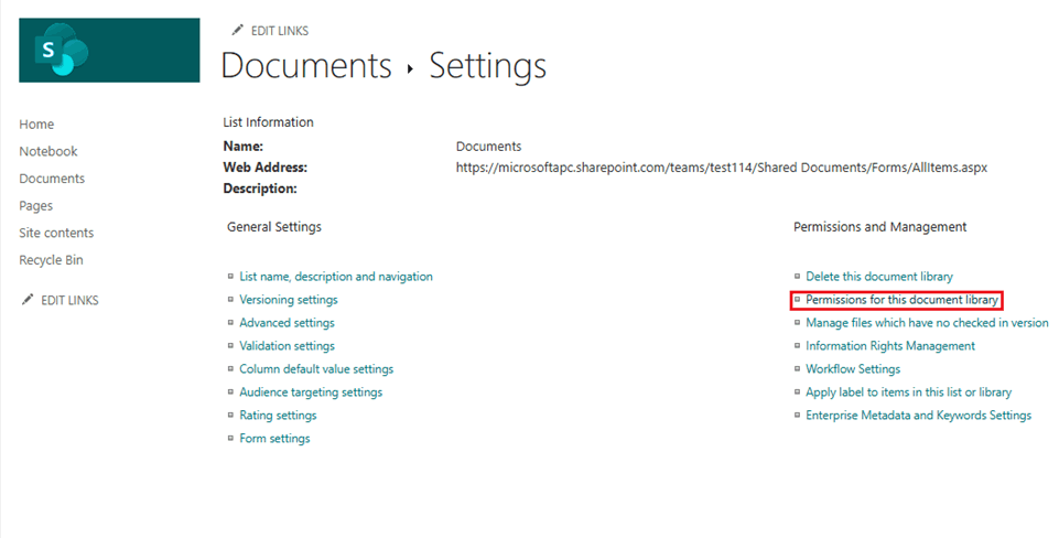 Removing delete option from SharePoint - Microsoft Q&A