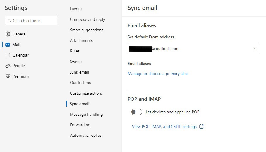 Outlook.live "sync stopped and "sync email" page not displaying in ...