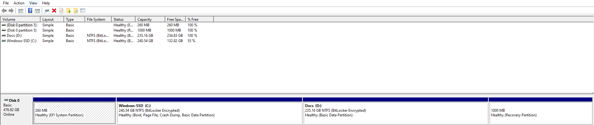 How to merge partitions of the same SSD drive - Microsoft Q&A