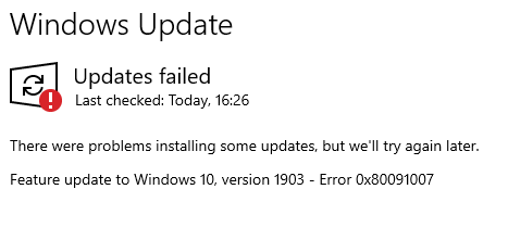 Windows Update: Update Failed แก้ยังไงครับ - คำถามคำตอบของ Microsoft