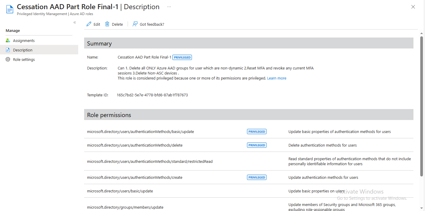 Difficulty creating a custom role with specific permissions - Microsoft Q&A