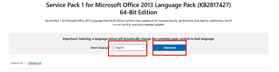 Language Packs for Office 2013 - Microsoft Q&A