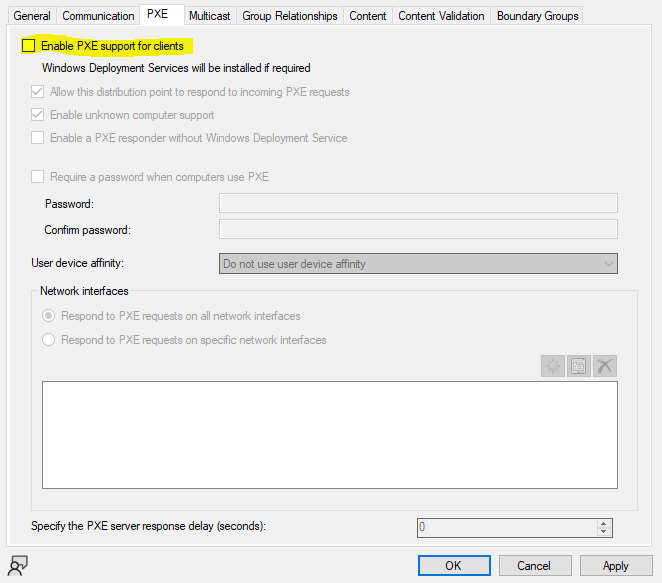 WIndows failed to start due to recent hardware change 0xc000000f PXE ...