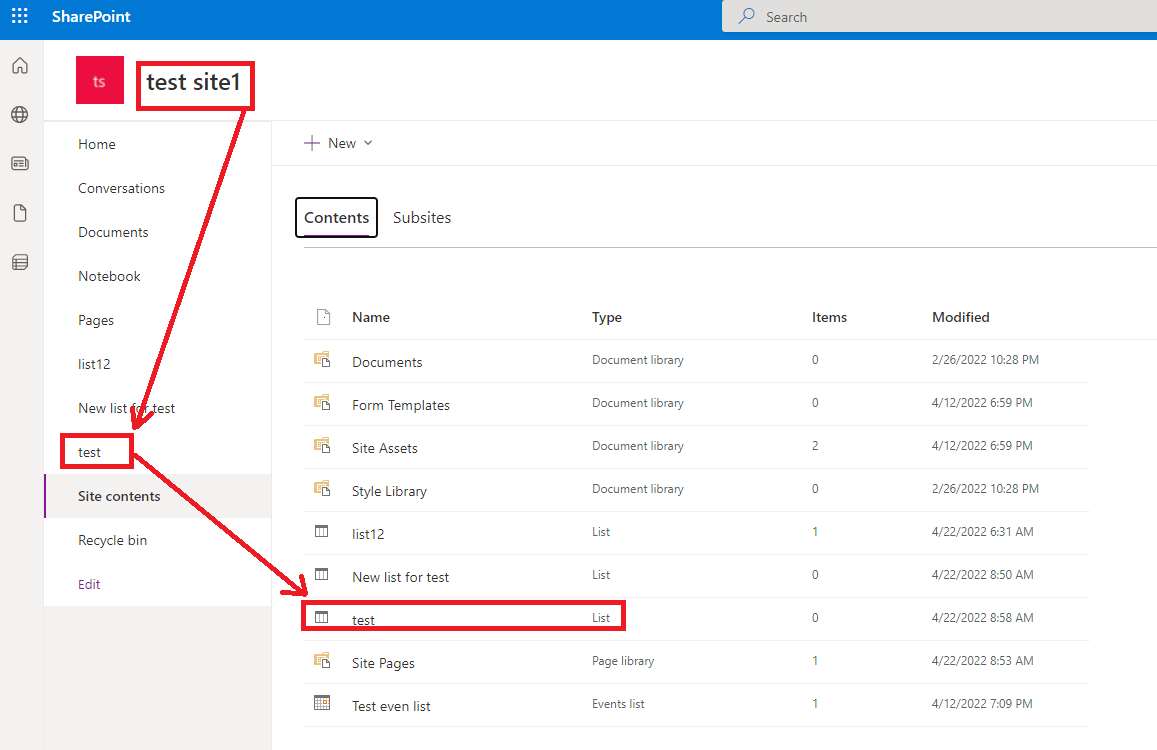 sharepoint LISTS - Microsoft Q&A