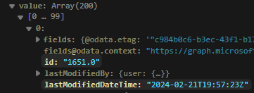 MS Graph - SharePoint ListItem Versions Endpoint returning wrong lastModifiedDateTime ...