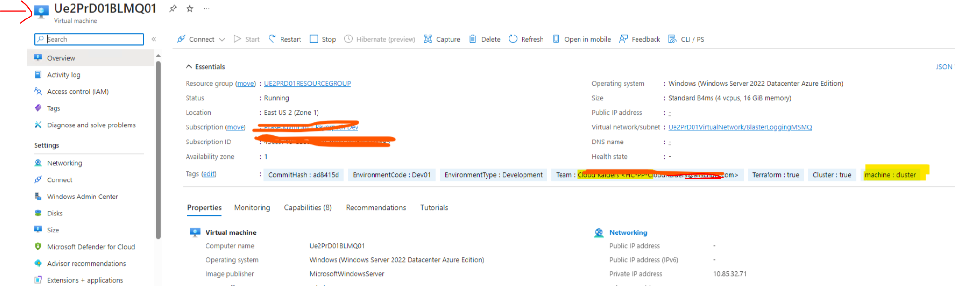 Why unnecessarily untagged machines it is showing in the dynamic scope - Microsoft Q&A