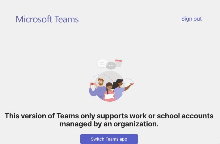 Please advise how to get rid of old school or work account for Teams ...