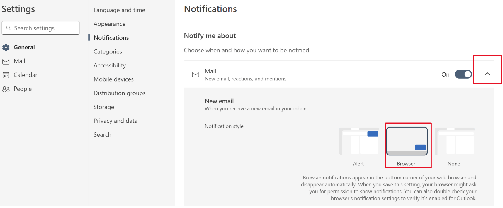 Outlook Web Desktop Notifications for Mac? - Microsoft Q&A