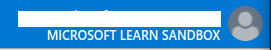 No permission in Microsoft learn sandbox to create resource group ...