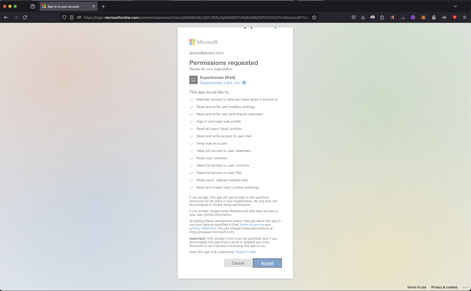 Why does Microsoft Enterprise Applications appear to be broken ...