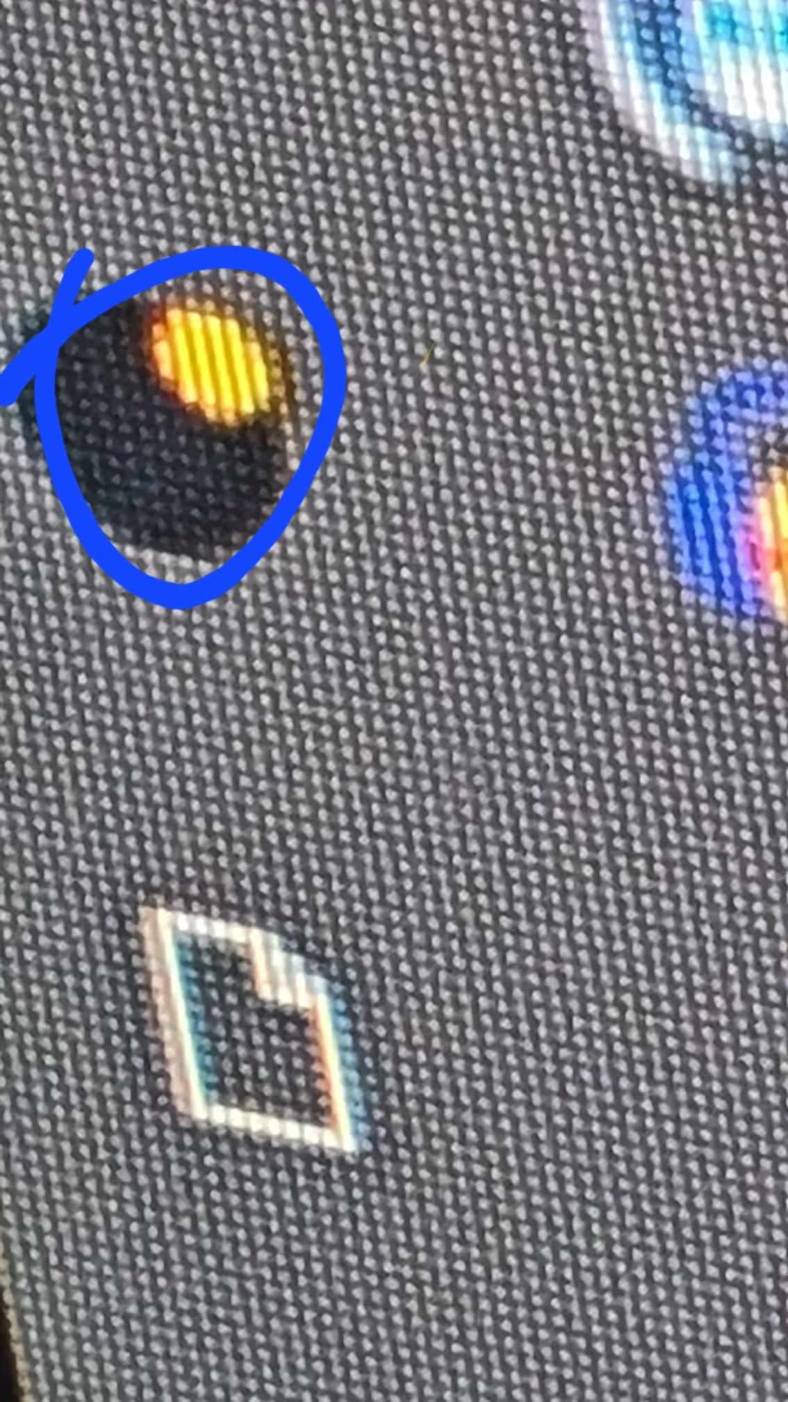 yellow dot on my screen - Microsoft Q&A