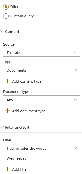 Highlighted content filter displaying incorrect results - Microsoft Q&A