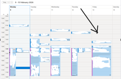 My working hours are greyed out in my calendar in the desktop ...
