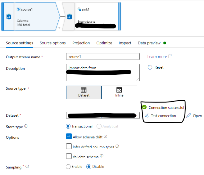 Error Data Flow connection vs CosmosDb - Microsoft Q&A