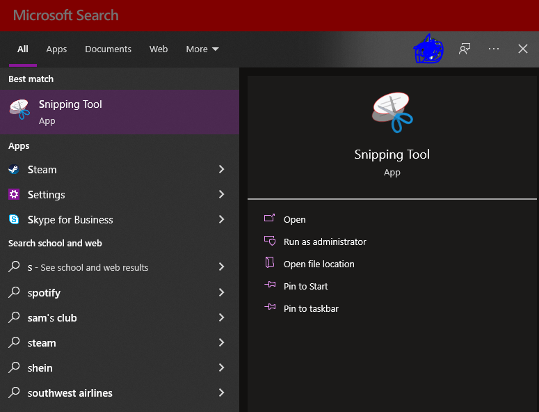 New red bar when searching - Microsoft Q&A