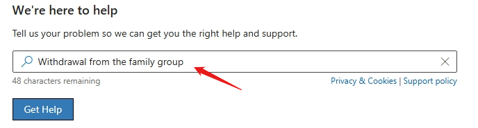 cant join family group - Microsoft Q&A