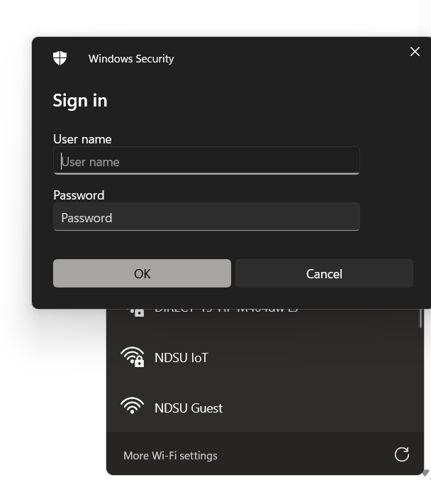 Windows Security sign in window freezes - Microsoft Q&A