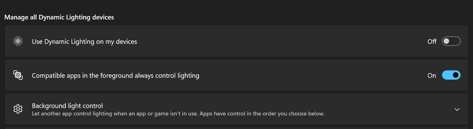 How to UnInstall Microsoft Dynamic Lighting - Microsoft Q&A