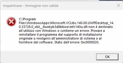 More Windows App Crash - Microsoft.VCLibs.140.00_14.0.33728 - Microsoft Q&A