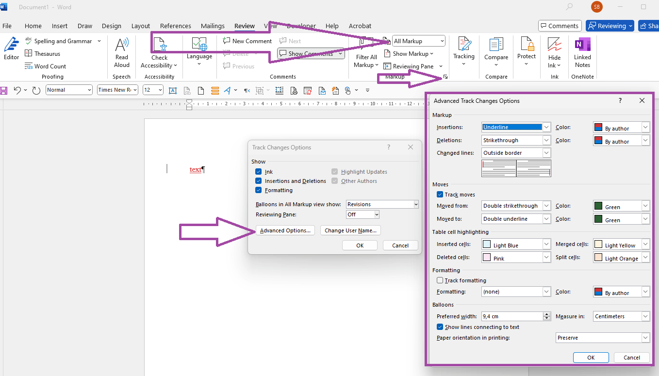 In Microsoft word I can see all comments and responses in web version ...