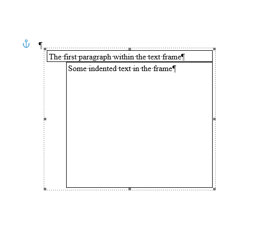 Border around multiple paragraphs in Word (accessible formats ...