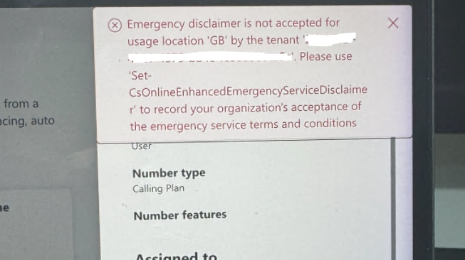 To configure my emergency location for teams’ phone. - Microsoft Q&A