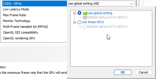 Window's "GPU" selector does not function for me - Microsoft Q&A
