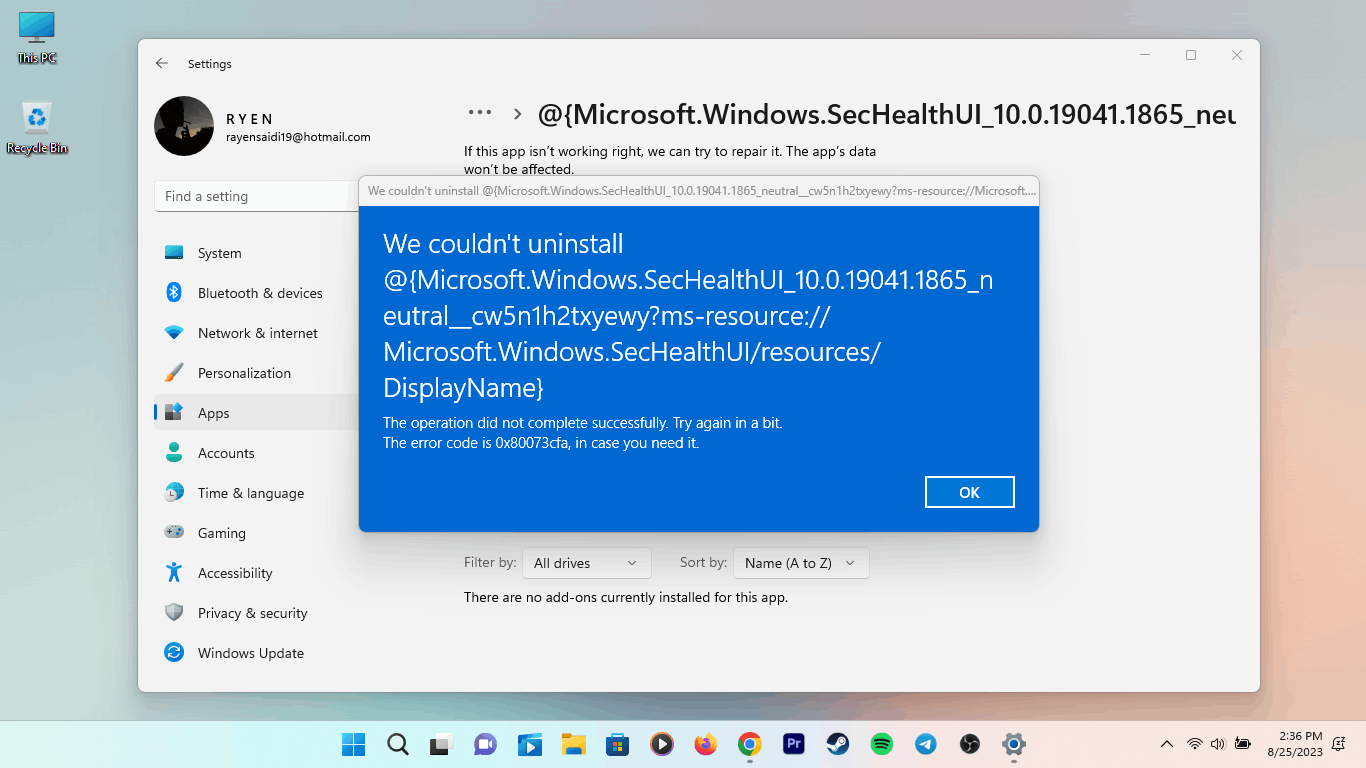 ms-resource:DisplayName in Windows start menu - Microsoft Q&A
