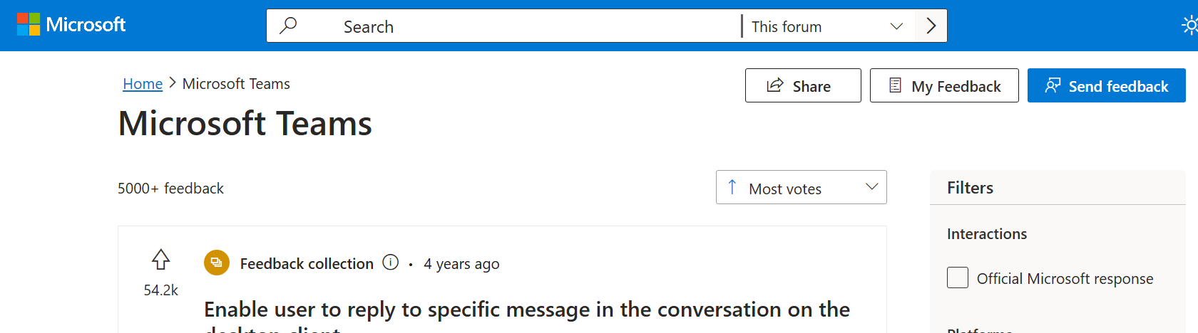 Changes to Chats drop down unread messages and other UI problems ...
