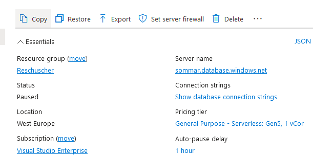 Server falling asleep? - Microsoft Q&A