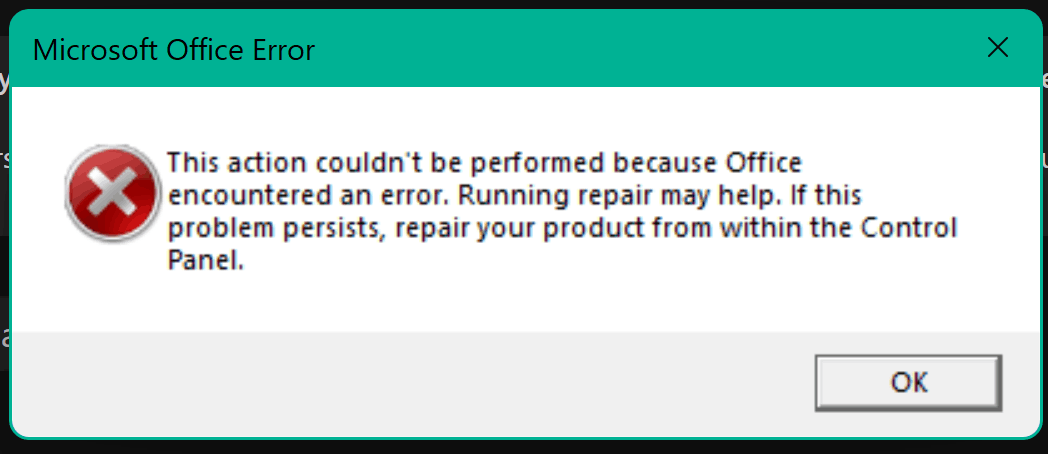 Error Switching Online Office Files To Desktop - Microsoft Q&A