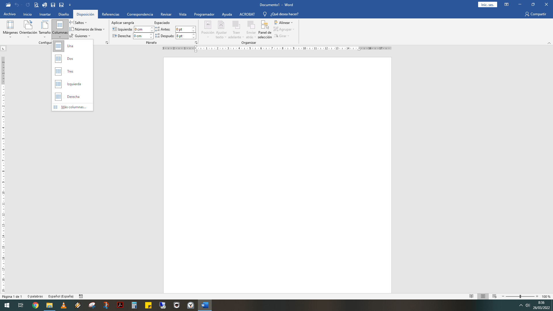Nombre de pestañas de Word. Disposición o Formato - Microsoft Q&A