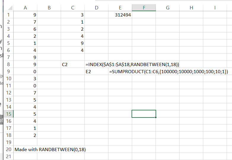 how to generate all possible 6 digit combination out of 18 or more ...