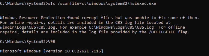 WINDOWS INSTALLER SERVICE NOT WORKING ON WINDOWS 11 - Microsoft Q&A