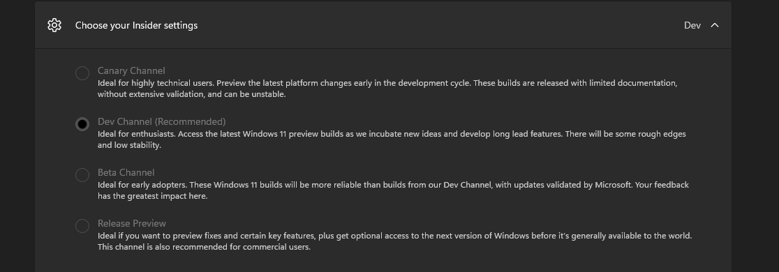 How to Unenroll from the Windows Insider Program? - Microsoft Q&A