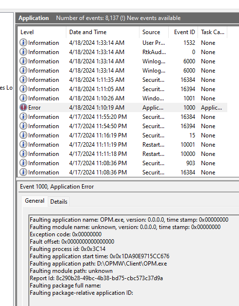 How do i fix all of these error faulting application WINDOWS 11 ...