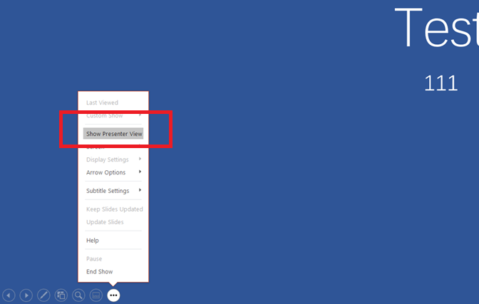 Unable to enable Presenter View - Microsoft Q&A