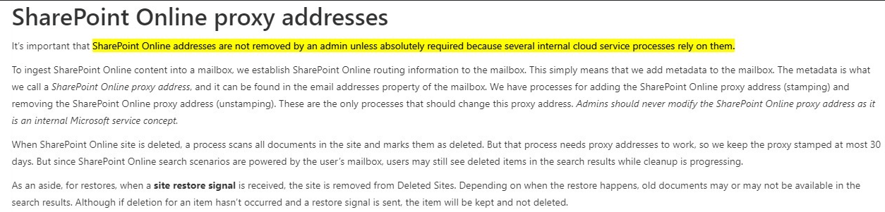 What is a SIP and SPO address type and why isn't it on all accounts ...