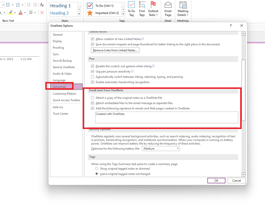OneNote Outlook tasks icon greyed out - windows 11 - Microsoft Q&A