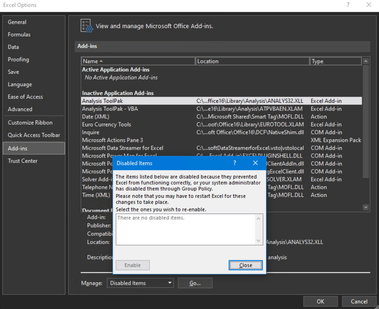 One or more add-ins failed to install custom functions - Microsoft Q&A