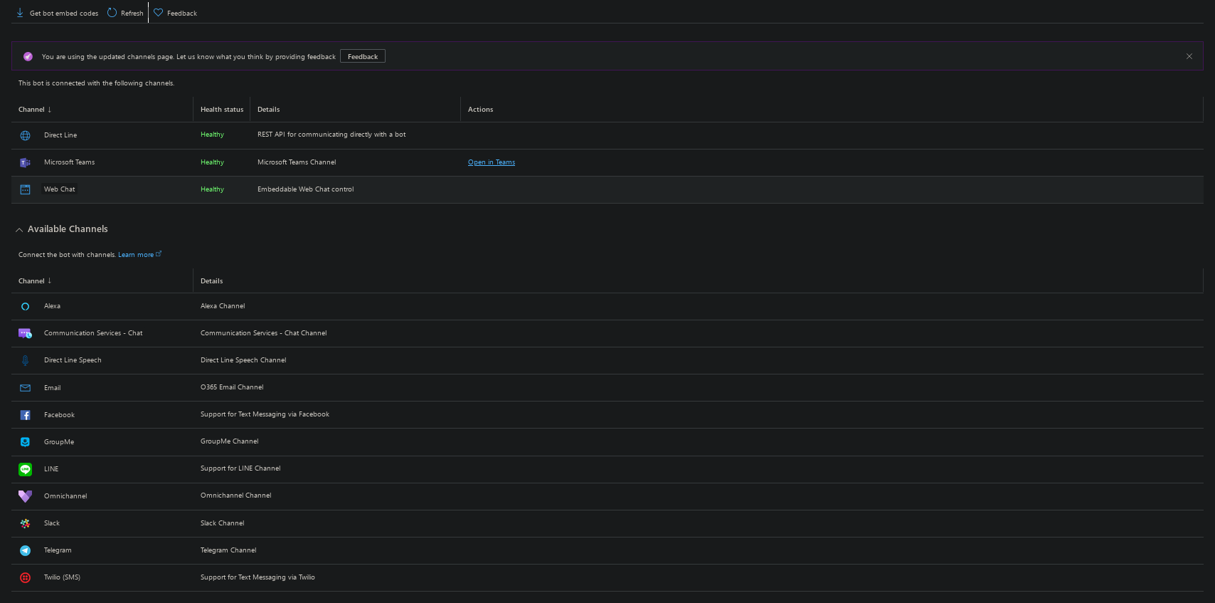 How to connect Skype channel to bot service? - Microsoft Q&A